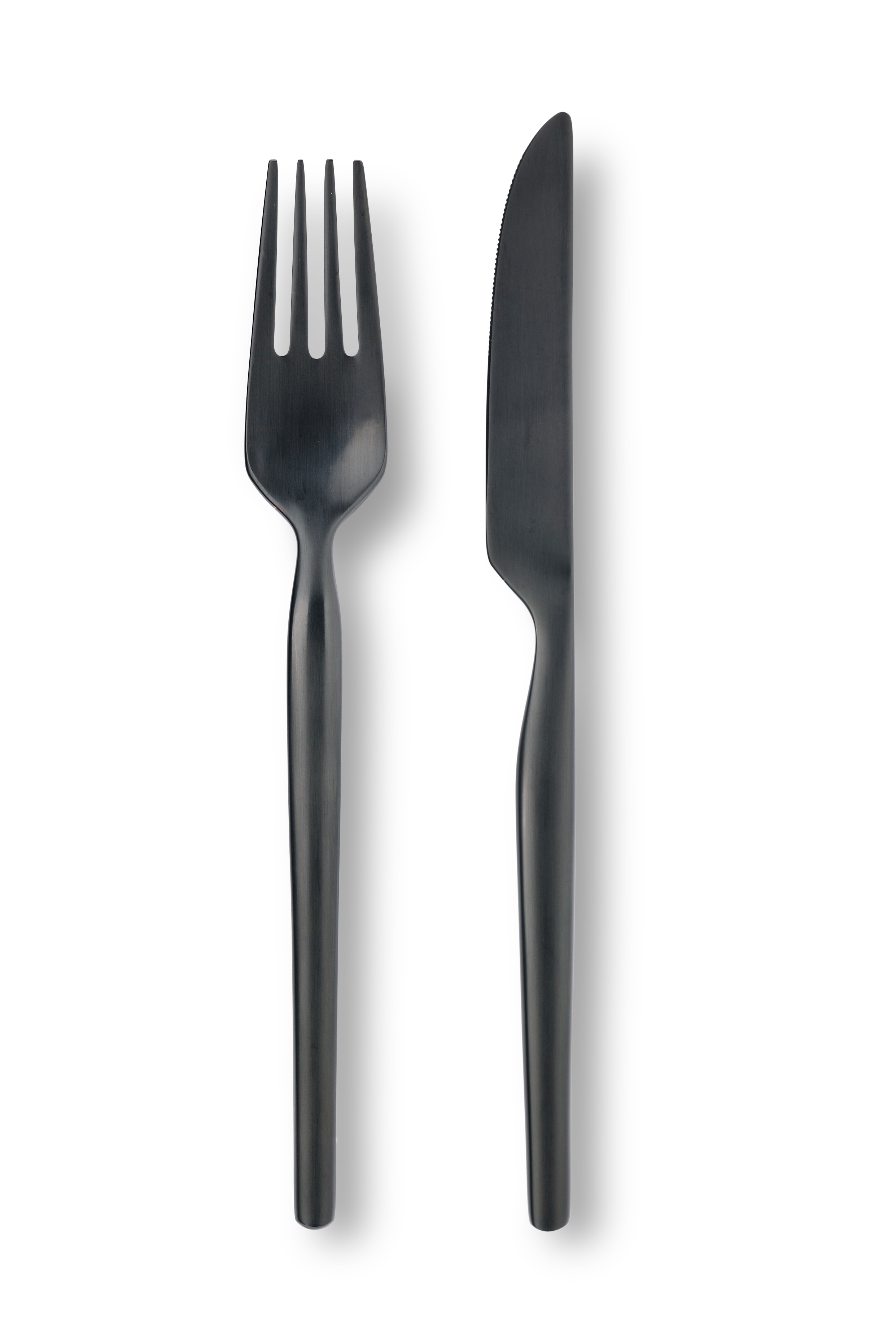 Flatware Noir Modern Cutlery Tabletop - Couture Outdoor