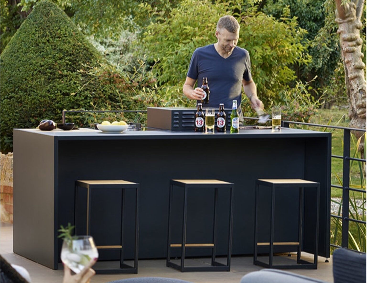 Modular Outdoor Kitchen Island | Exterior Kitchen Cabinets