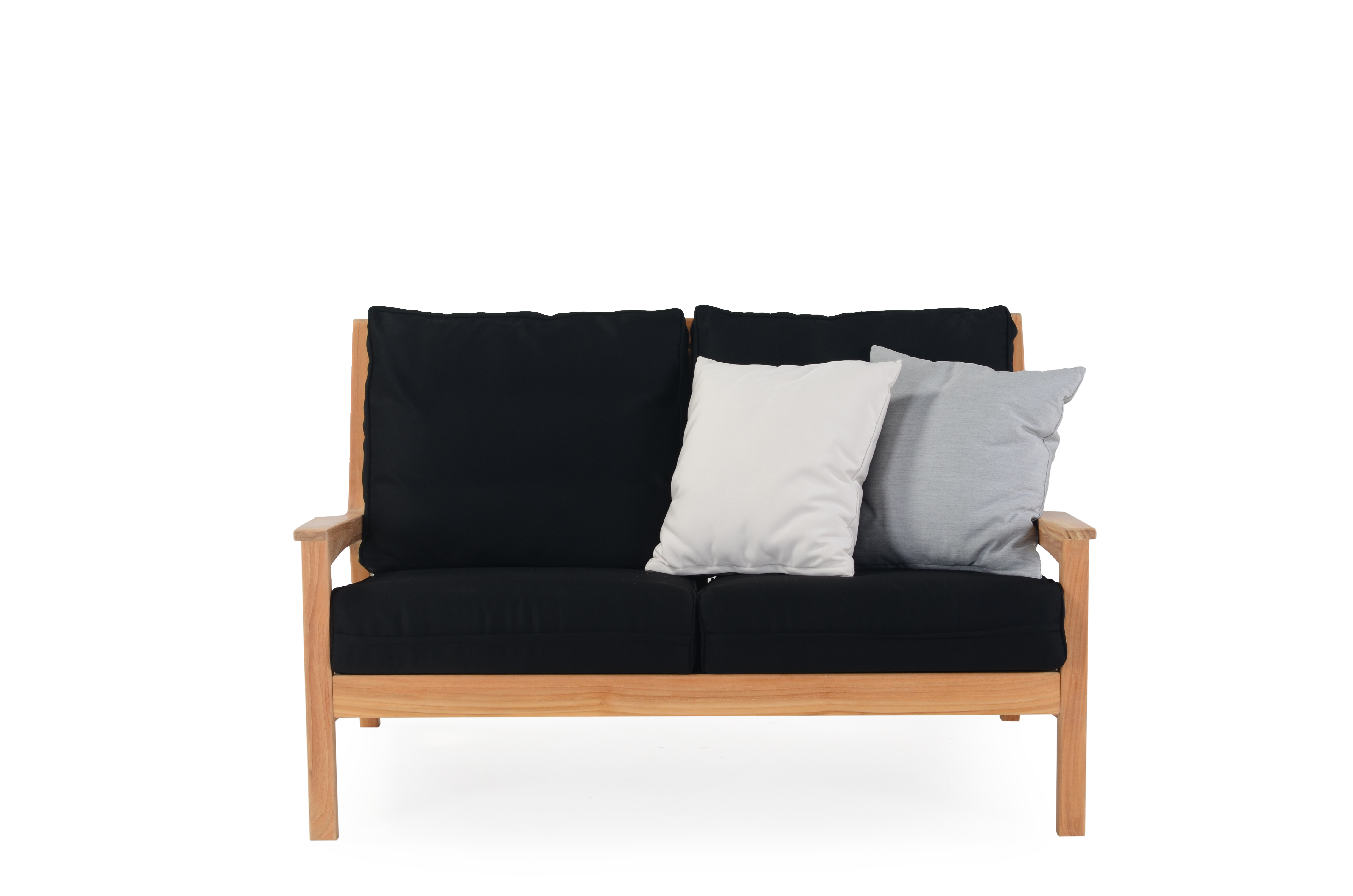 Eva teak 2 seater sofa