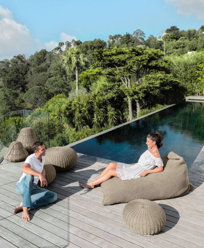 Modern Rope Outdoor Rope Bean Bag