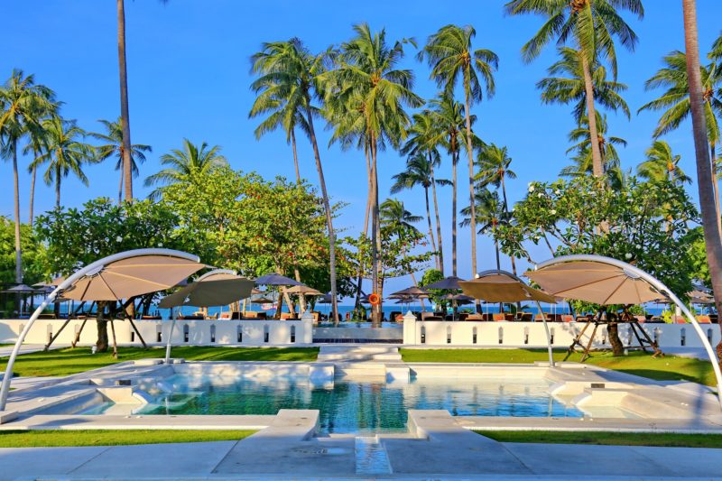 Modern Outdoor Luxurious Umbrella 360° | Commercial Umbrella
