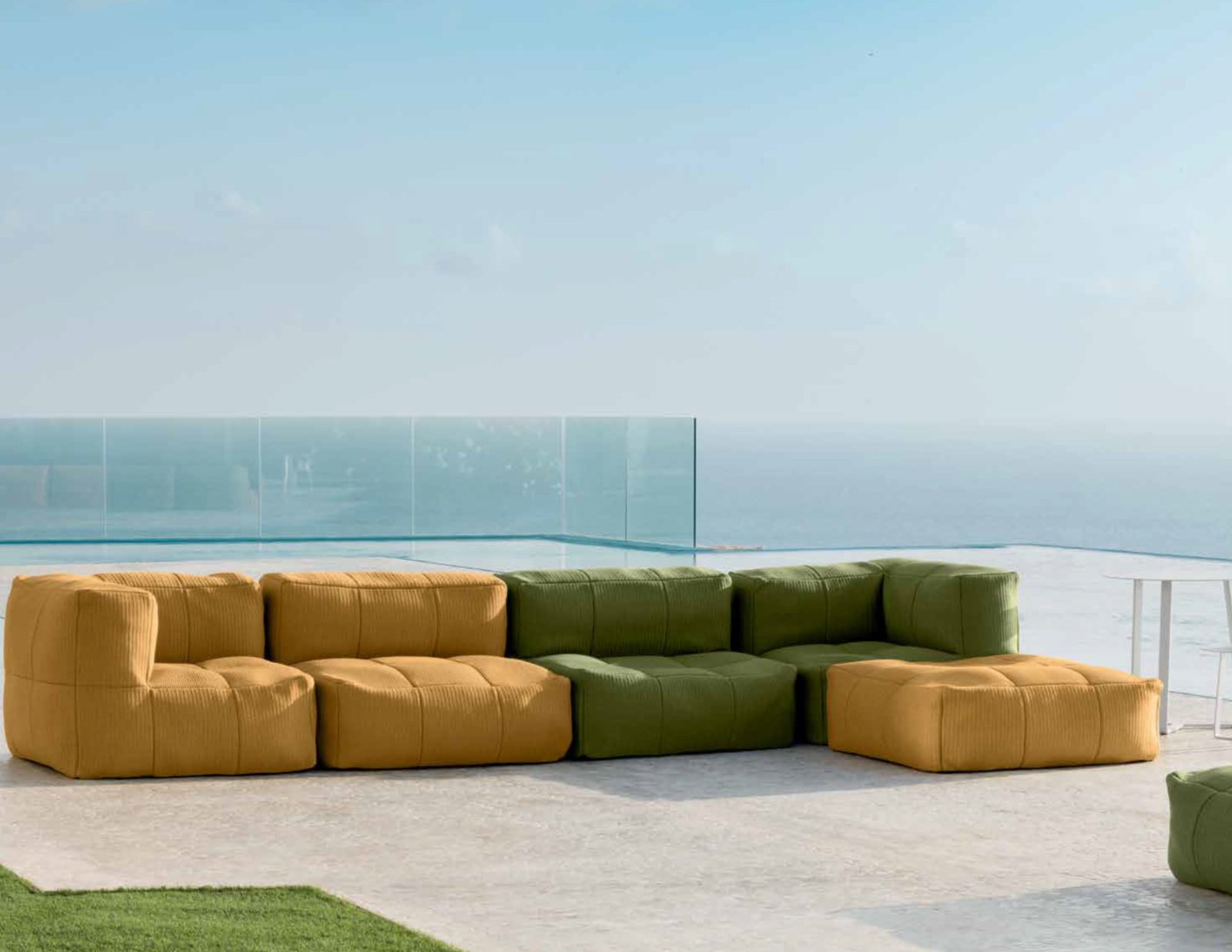 Cielo Bean Bag Modular Sofa – Comfort for Indoors & Outdoors