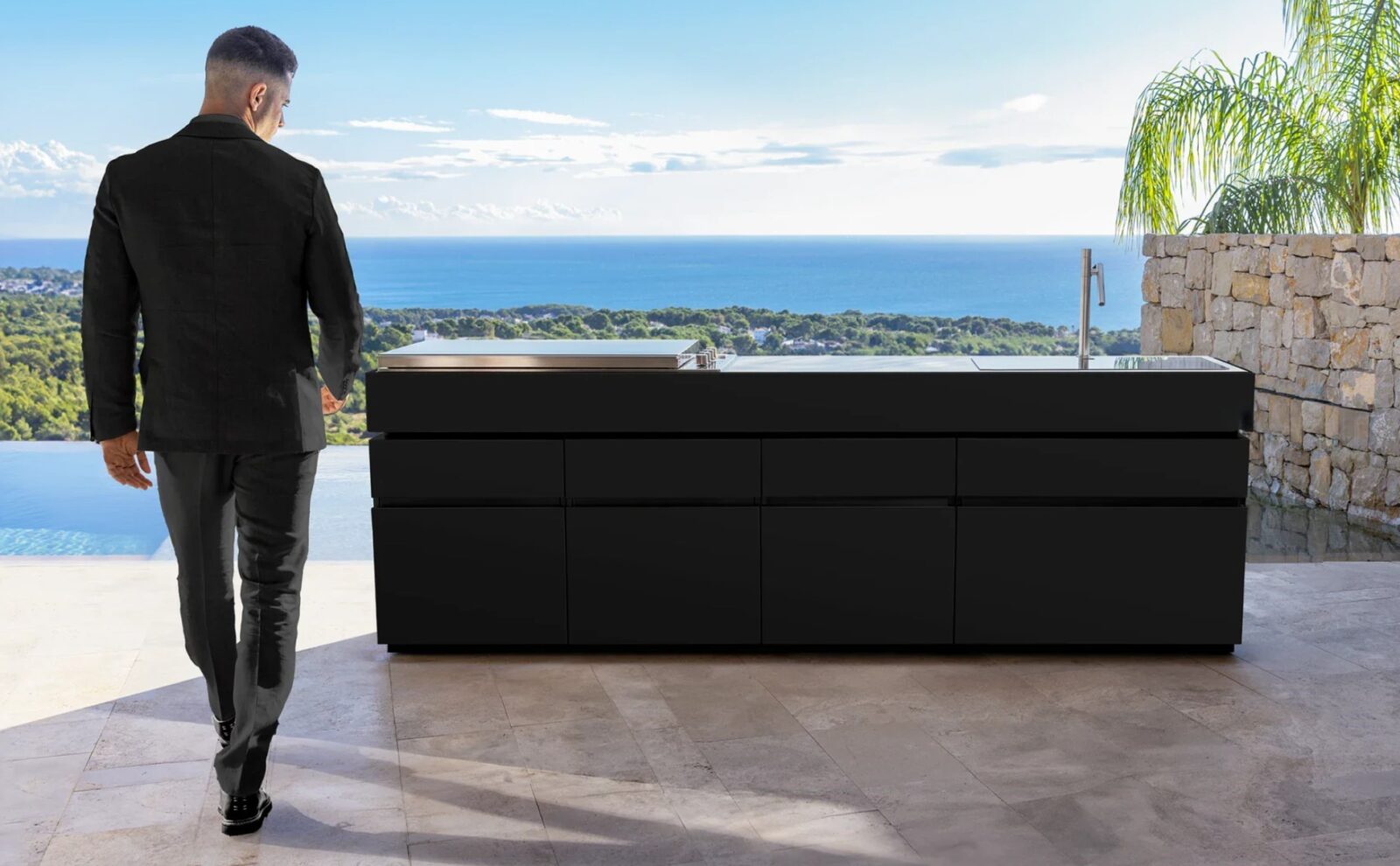 Custom Outdoor Grill | Porcelain Grill | Charcoal BBQ Grill